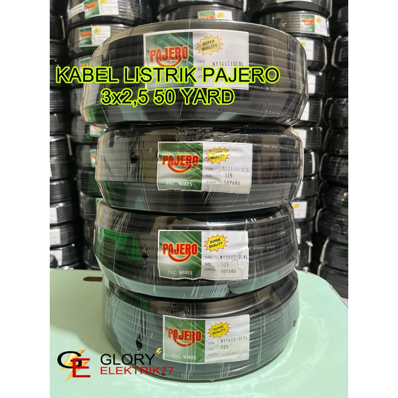 Jual KABEL LISTRIK,POMPA,AUDIO DLL PAJERO 3x2,5 50 YARD SUPER QUALITY ...