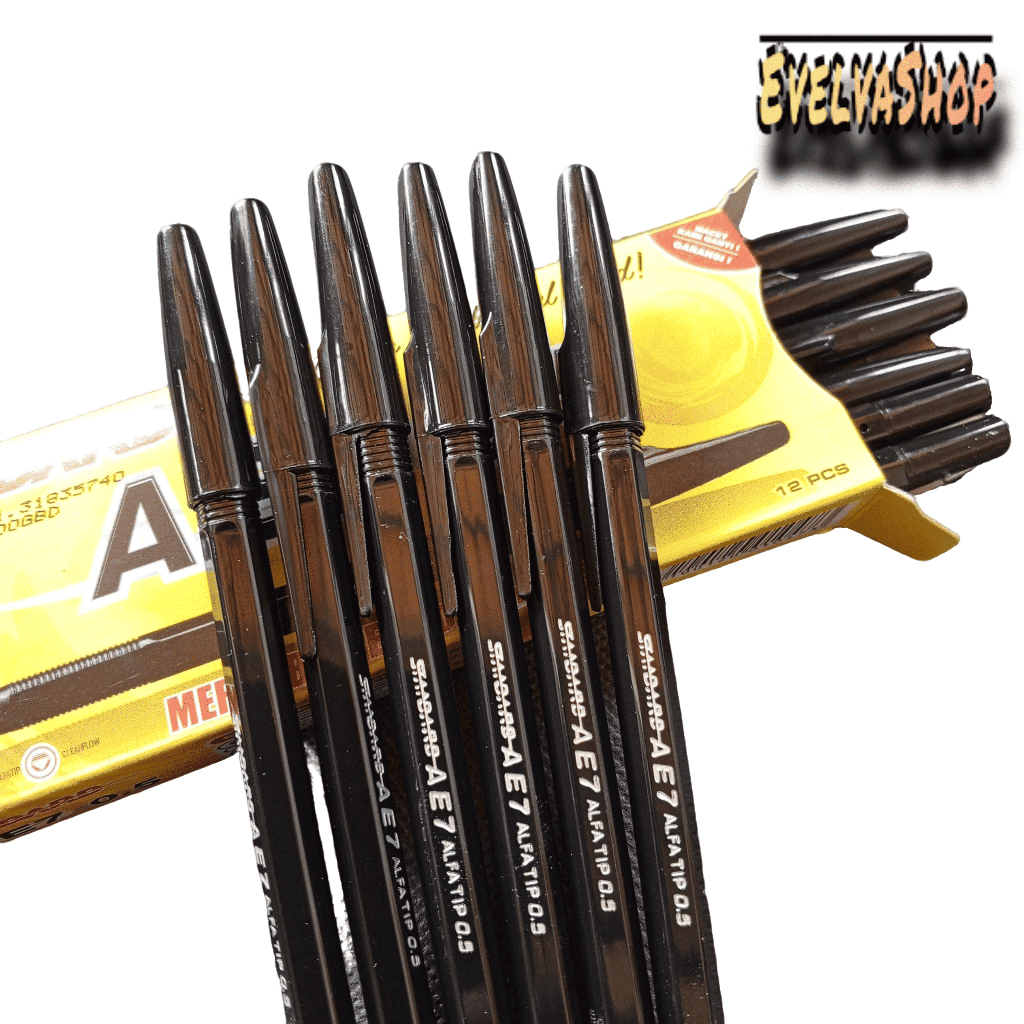 Jual Pulpen Standard AE7 Warna Hitam Satuan | Shopee Indonesia