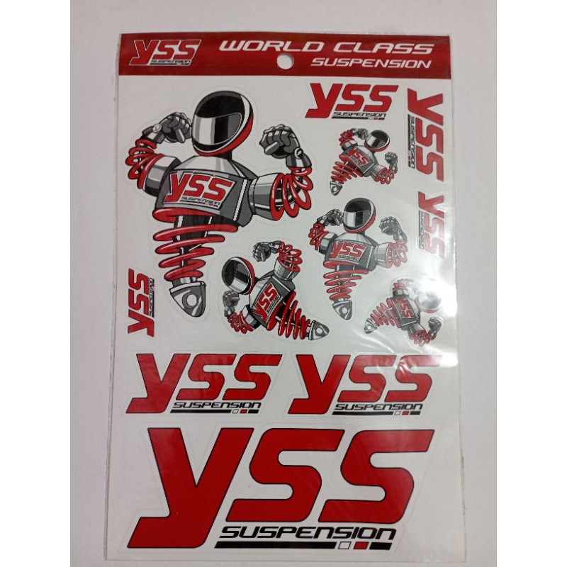 Jual Sticker Motor Yss TDR Comet | Shopee Indonesia