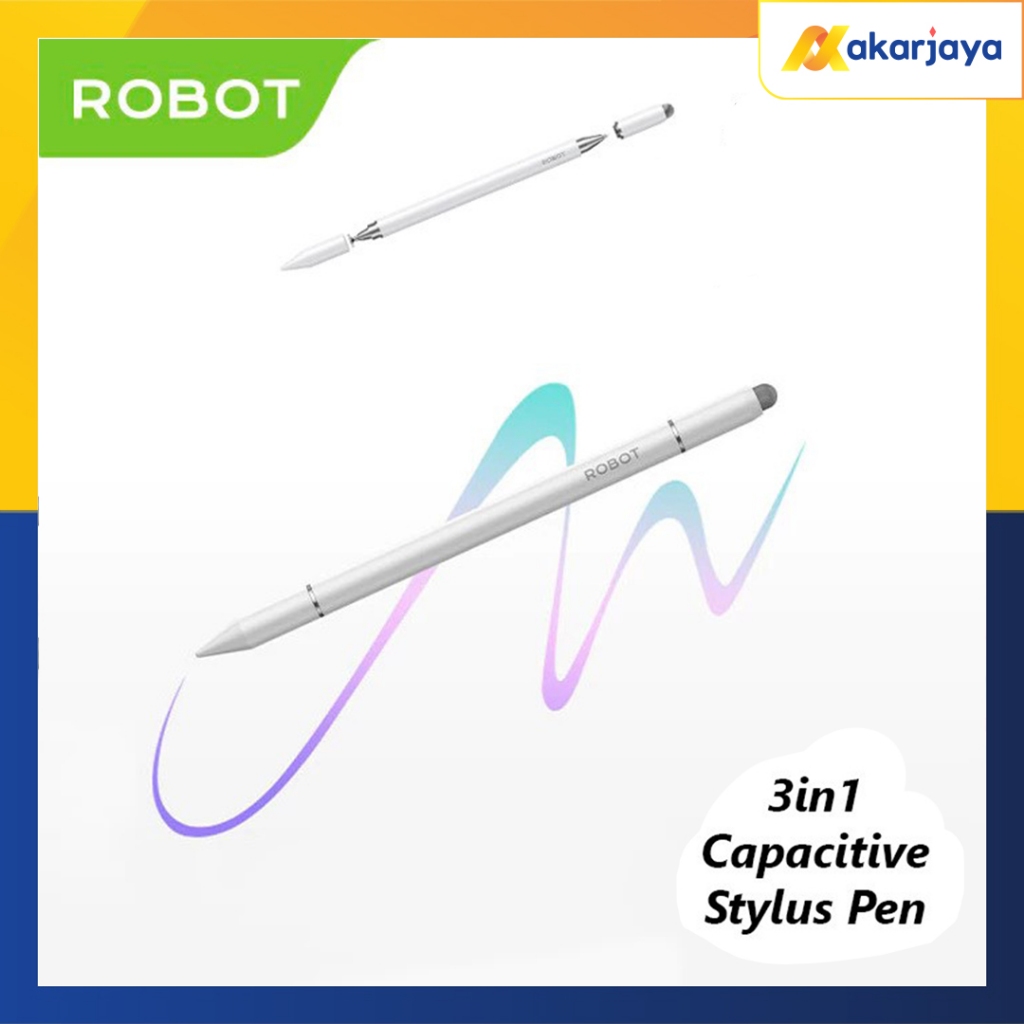 Jual Robot RSP03 3in1 Universal Capacitive Stylus Pen Pulpen for ...