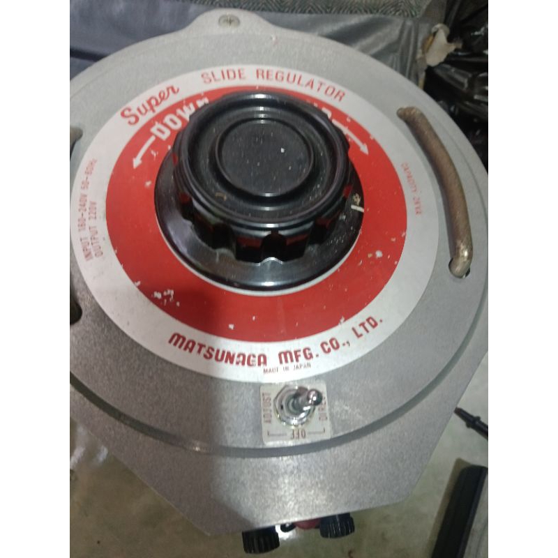 Jual slide regulator matsunaga 2kva made in japan | Shopee Indonesia