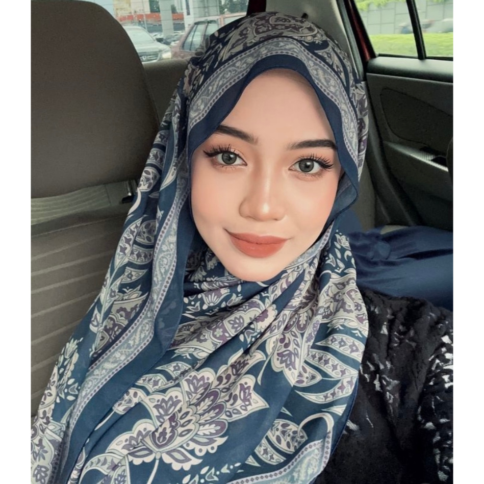 Jual Pashmina Premium Francine All Calais Alkasy Scarf Hijab Cotton ...