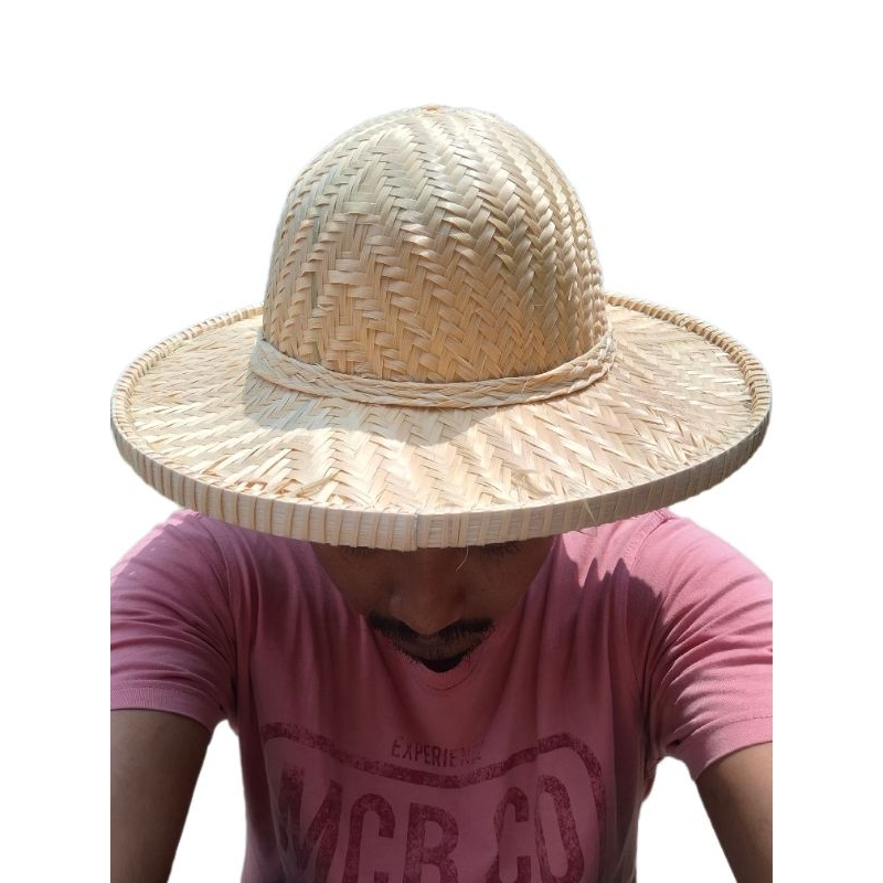 Jual TOPI BAMBU/CAPIL BUYUK/KUDUNG CEMPLON/PLENTU/JERAMI TERMURAH ...