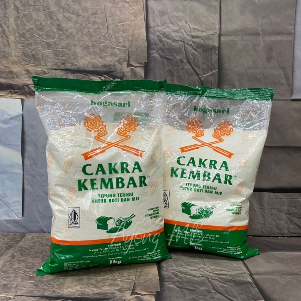 Jual TEPUNG TERIGU CAKRA KEMBAR 1 KG | Shopee Indonesia