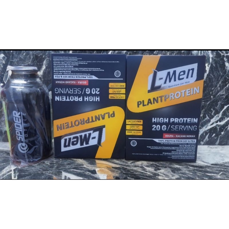 Jual L-men plantprotein plus botol ( 1paket ) | Shopee Indonesia