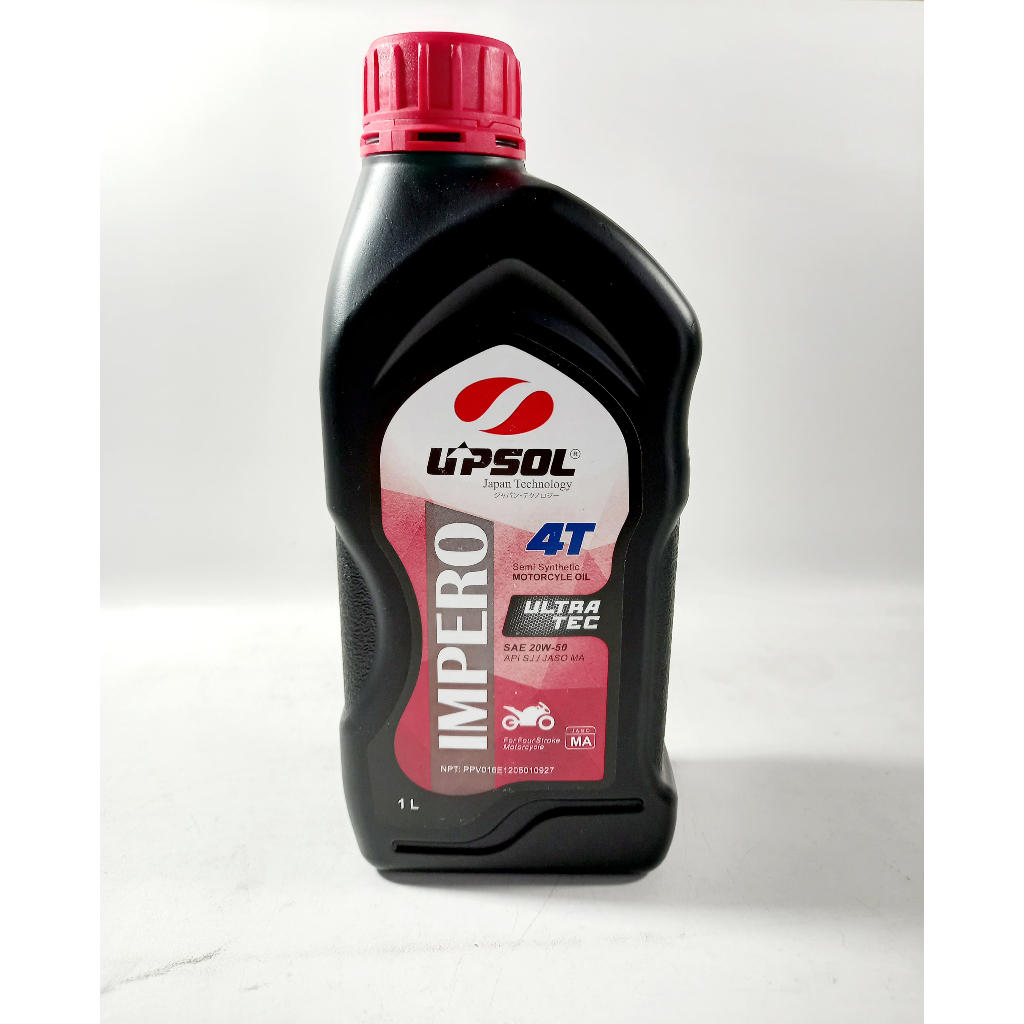 Jual OLI MESIN 4T 1 LITER UPSOL IMPERO ULTRATEC SAE 20W-50 API SJ/JASO ...
