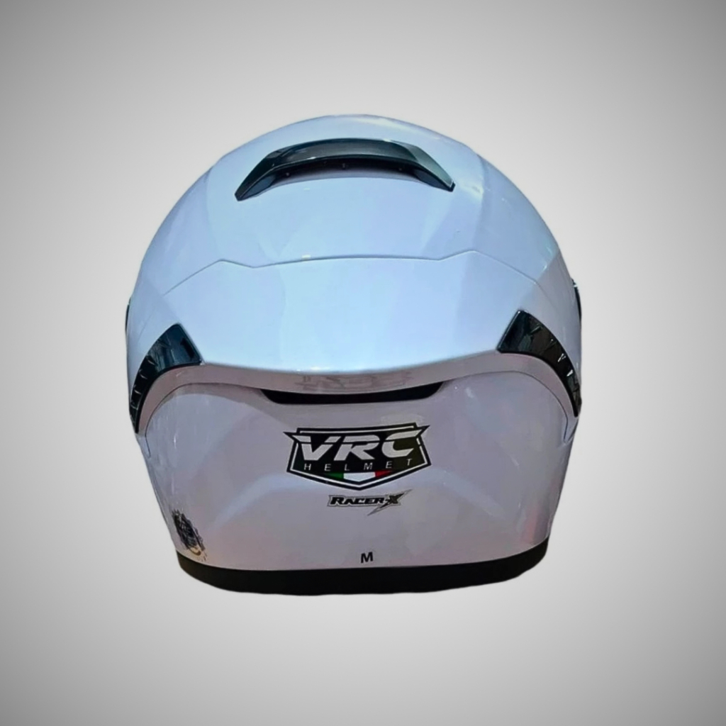 Jual VRC RACER - X Helm Half Face Single Visor SNI - Stone Grey Glossy ...