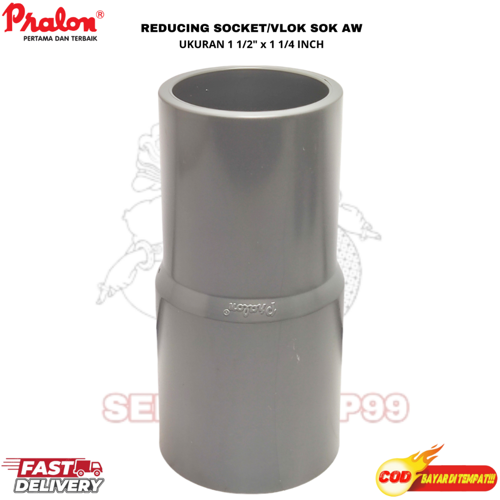 Jual vlok sok plok sok 1 1/2''x1 1/4''in AW/ merek pralon bahan tebal ...