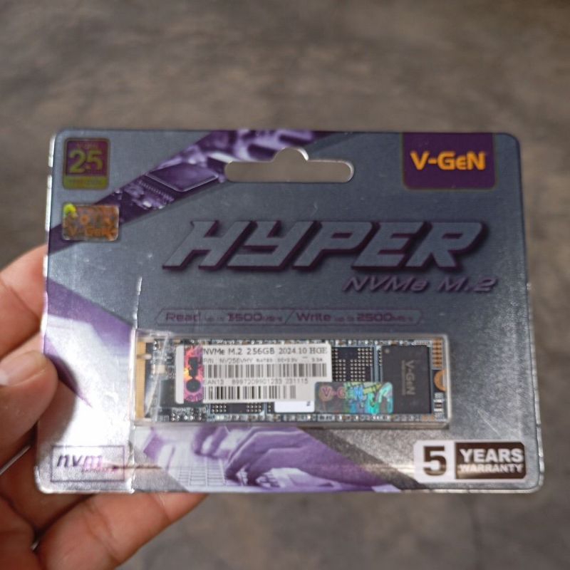Jual SSD Hyper NVMe M. 2 Vgen 256 GB | Shopee Indonesia