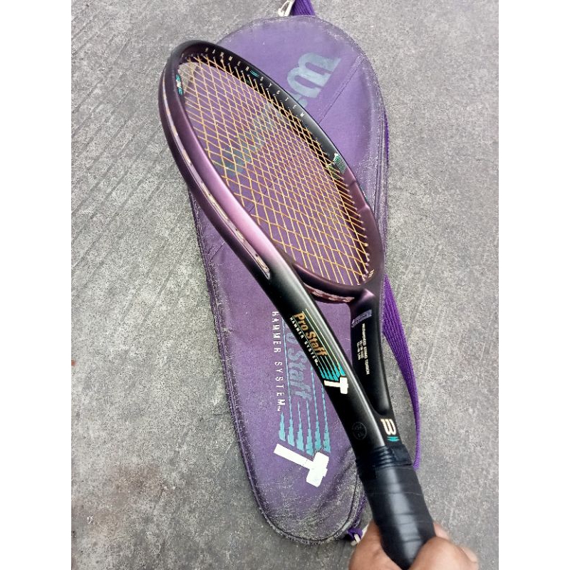 Jual RAKET TENIS WILSON PROSTAFF HAMMER 110 ORIGINAL SECOND | Shopee ...
