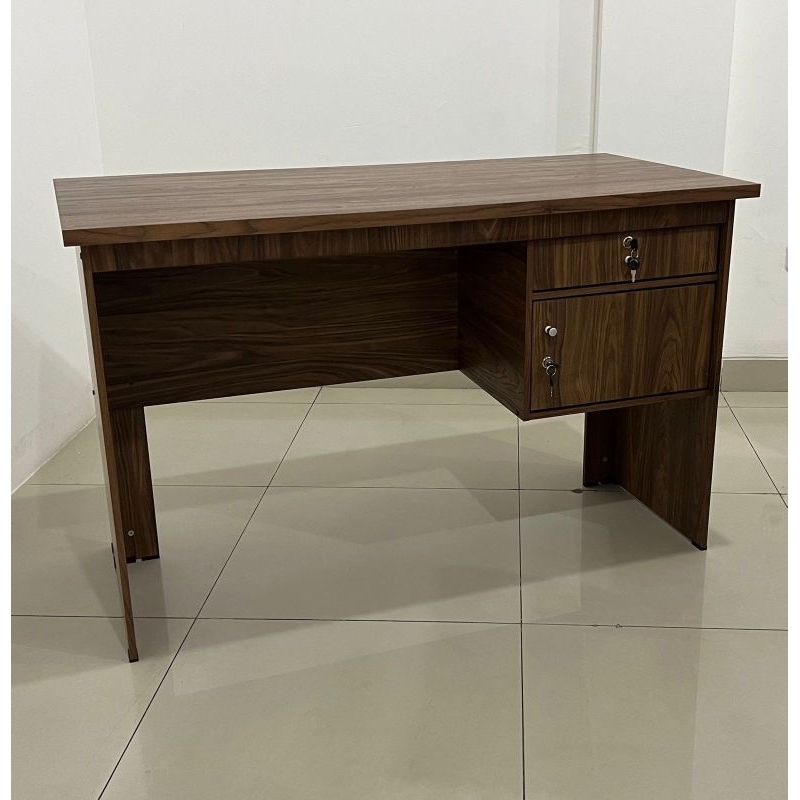 Jual Meja kantor 1/2 biro - setengah biro ayana // Meja tulis // brown ...
