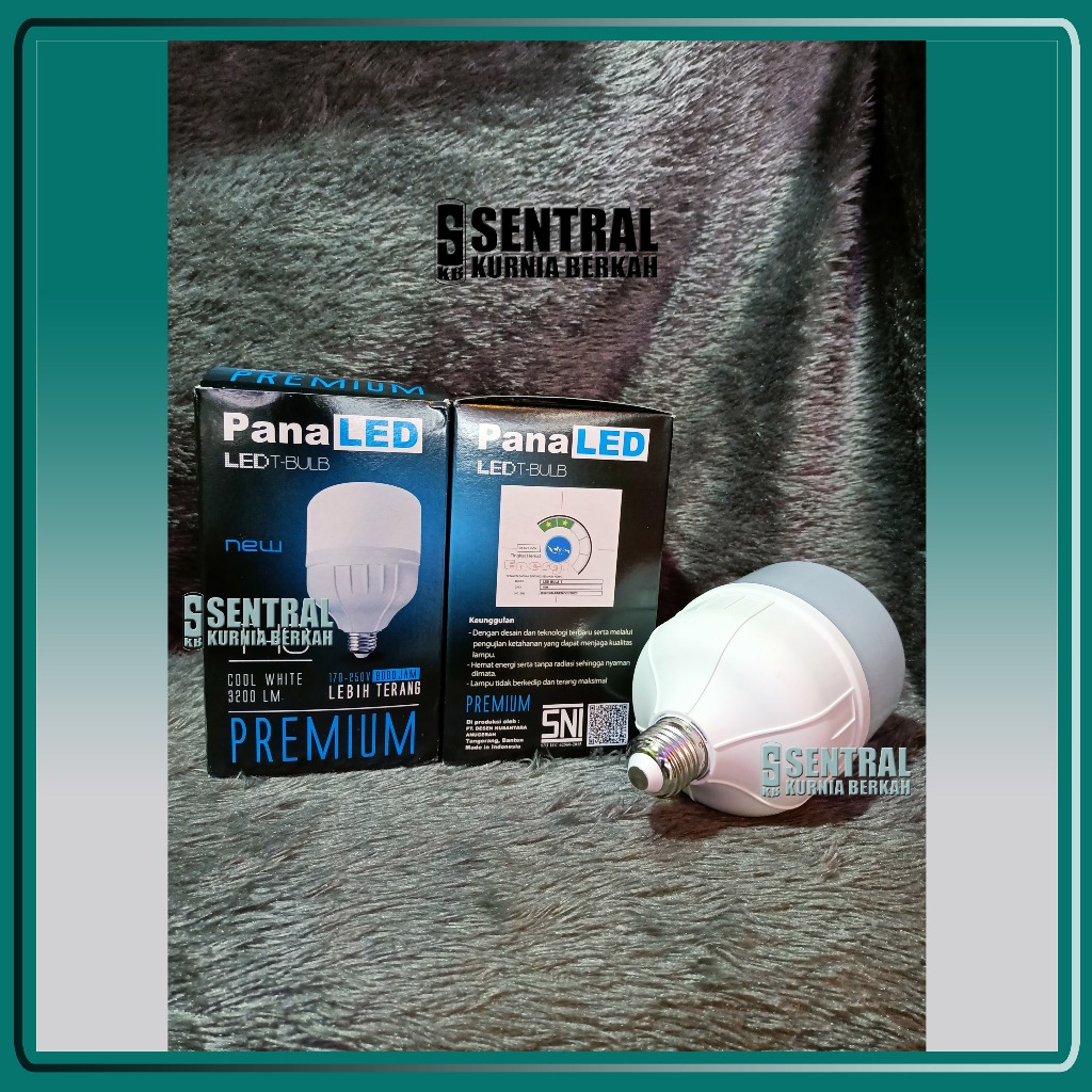 Jual PANALED PREMIUM Lampu / Bohlam LED Capsule 40 watt Cahaya Putih | Shopee Indonesia