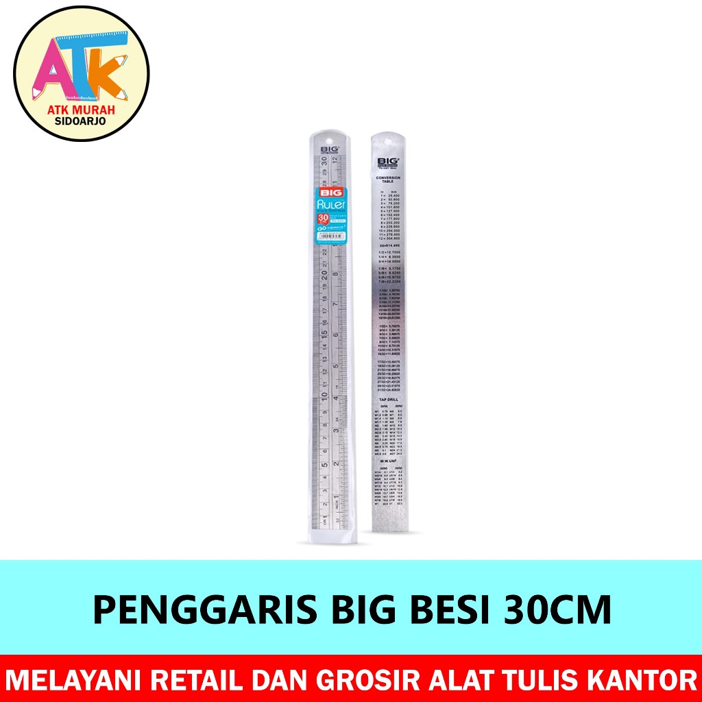 Jual PENGGARIS BIG BESI - 30CM | Shopee Indonesia