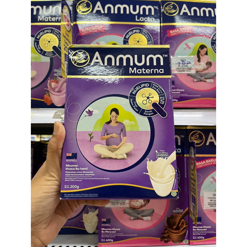Jual Anmum Materna Kemasan 200gr | Anmum Vanilla | Anmum Coklat | Anmum ...