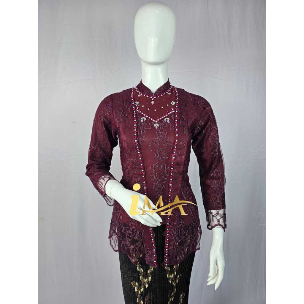 Jual SET KEBAYA KUTU BARU // KEBAYA KERAH SANGHAI // KEBAYA MODERN // kebaya wisuda // kebaya ...