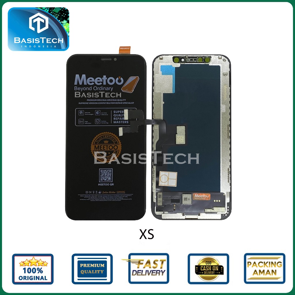 Jual LCD FOR IPHONE XS - MEETOO ORIGINAL | Shopee Indonesia