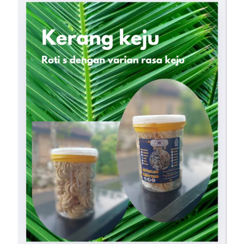 Jual Roti keju,semprit keju(kerang keju)kemasan toples 800ml,300gr ...