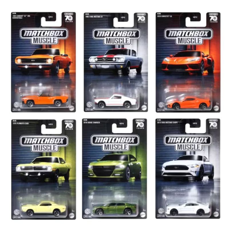 Jual [ BEBAS PILIH ] COLLECTOR MATCHBOX MUSCLE 70 YEARS ORIGINAL MADE ...