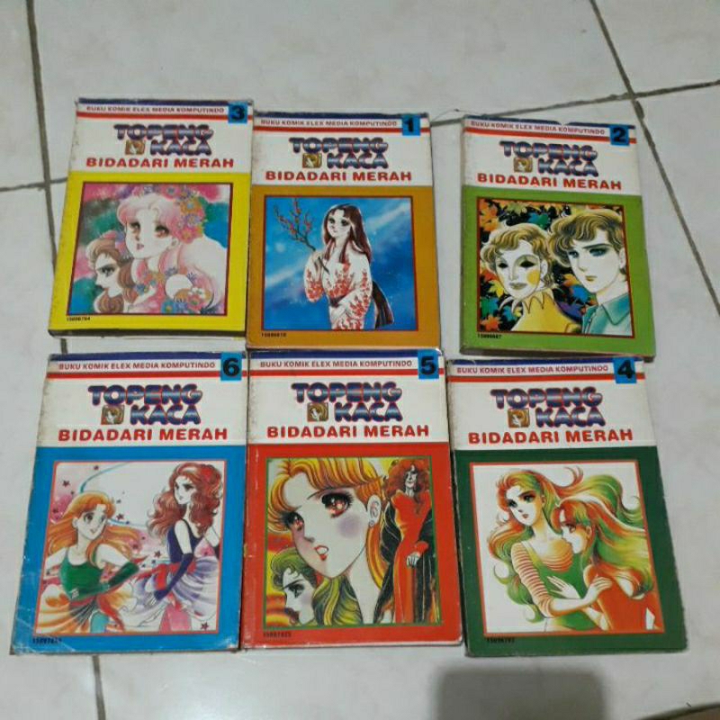 Jual Bidadari Merah Old & New Cover Serial Topeng Kaca -- KOMIK SATUAN/CABUTAN (Suzue Miuechi ...