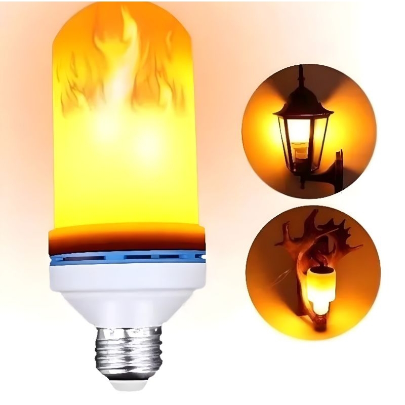 Jual Lampu Api Lampu Obor Api Led Bohlam Api Lampu Api Led Lampu Taman ...