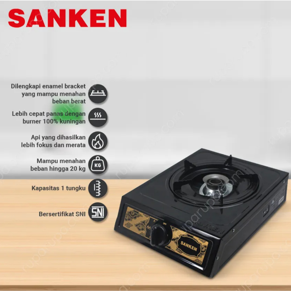 Jual SANKEN Kompor Gas 1 Tungku SG-221T - Stove | Shopee Indonesia
