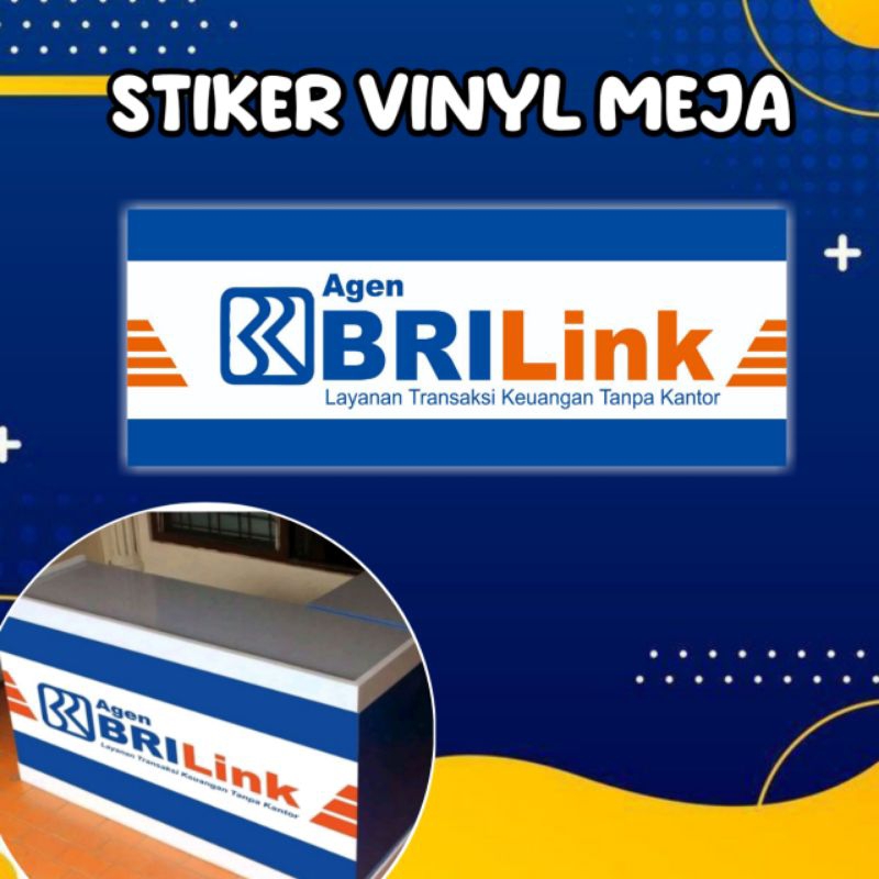 Jual STIKER VINYL MEJA AGEN BRILINK | Shopee Indonesia