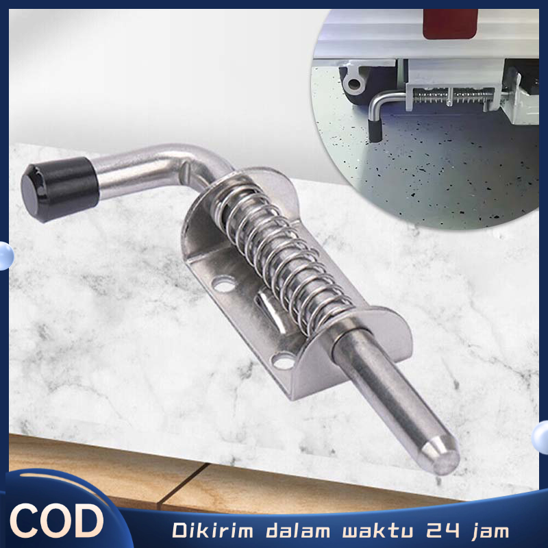 Jual 12cm Engsel Panel Spring Loaded Hinges Spring Latch Stainless ...