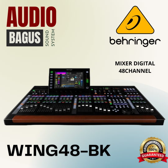 Jual BEHRINGER WING 48 / WING48BK / WING 48 CHANNEL MIXER DIGITAL ...