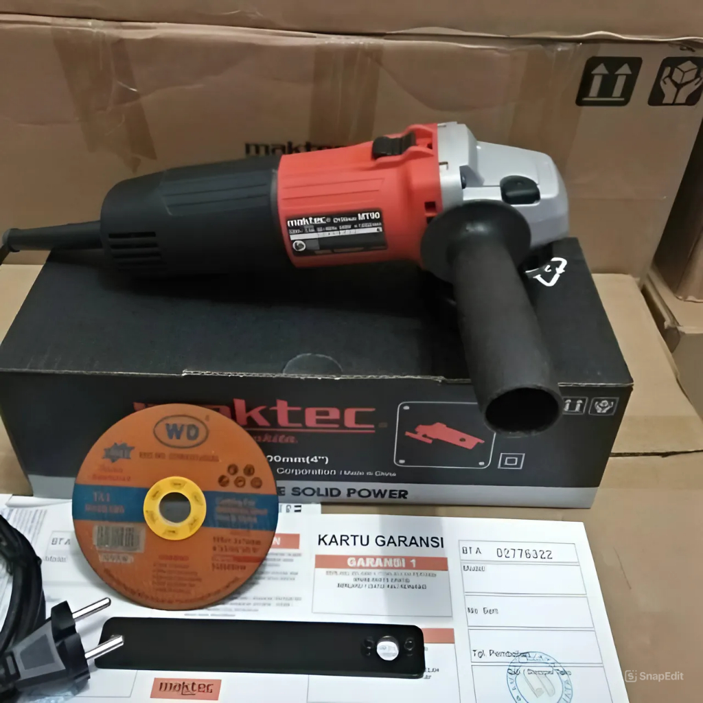 Jual ORIGINAL Maktec MT90 MAKITA M0900B Mesin Gerinda Tangan 4 Inch Angle Disc Grinder Gurinda ...