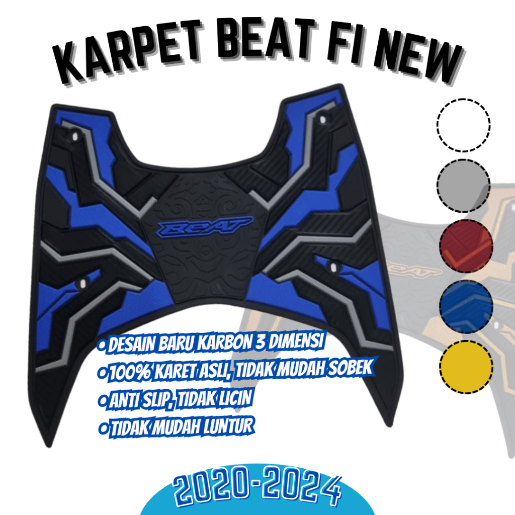 Jual karpet motor honda beat new 2020-2025/beat street 2020-2025 ...