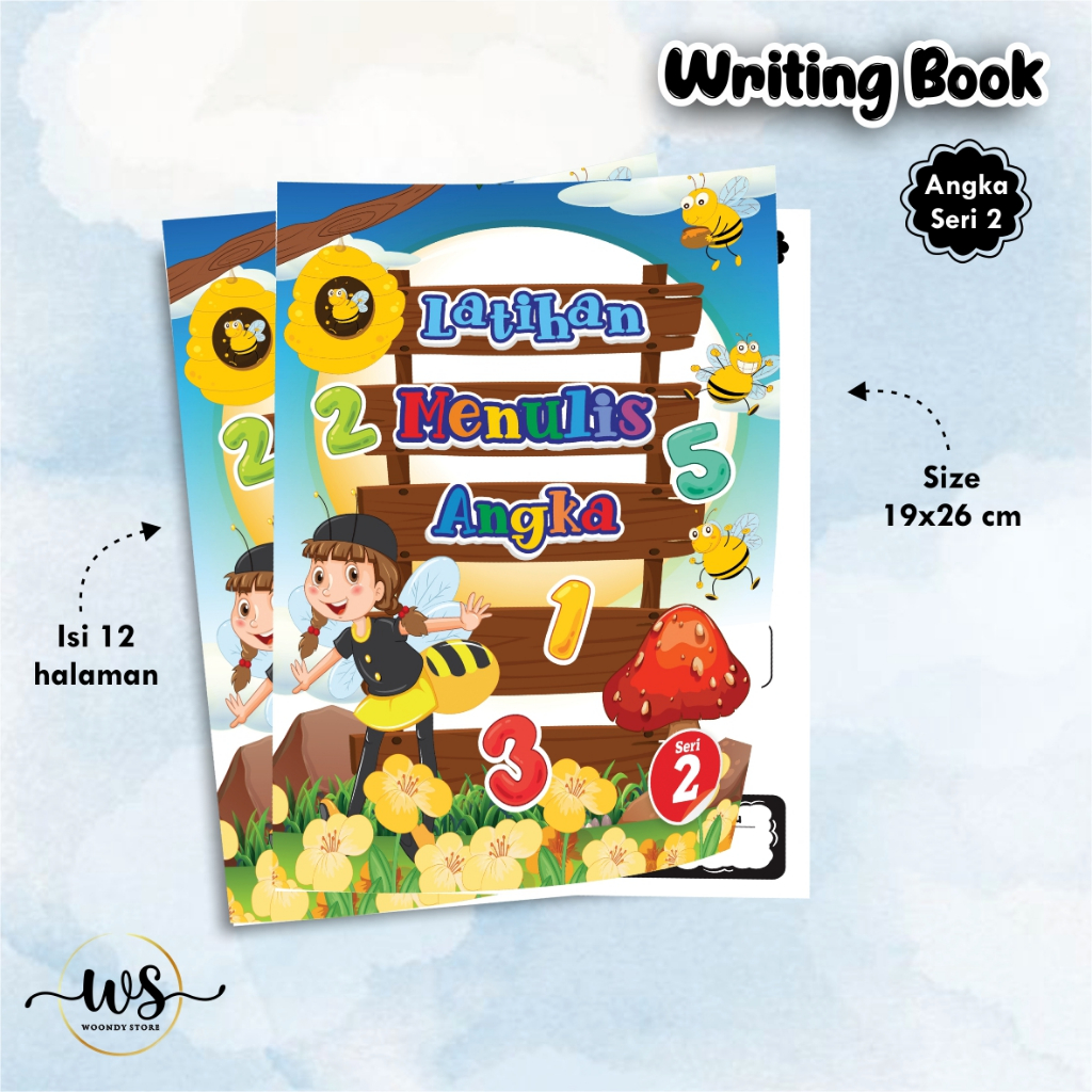Jual BUKU LATIHAN MENULIS ANGKA - BUKU BELAJAR MENULIS - BUKU EDUKASI ...