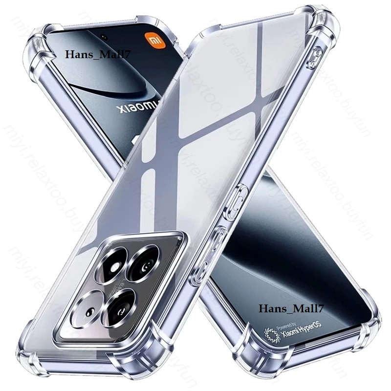 Jual Hans- SOFTCLEAR ANTI CRACK TEBAL XIAOMI MI 15 15T PRO Ultra 14 /14T /14T Softcase Airbag ...