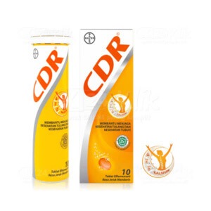 Jual CDR Effervescent - isi 10 Tablet | Shopee Indonesia