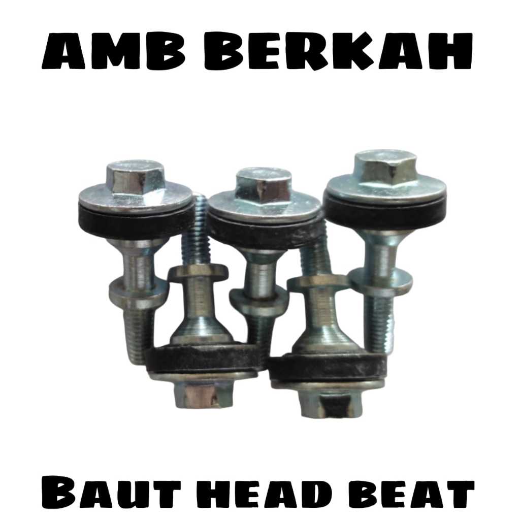Jual BAUT HEAD BEAT/REVO/VARIO BAUT SILINDER HEAD KEPALA CYLINDER MOTOR ...