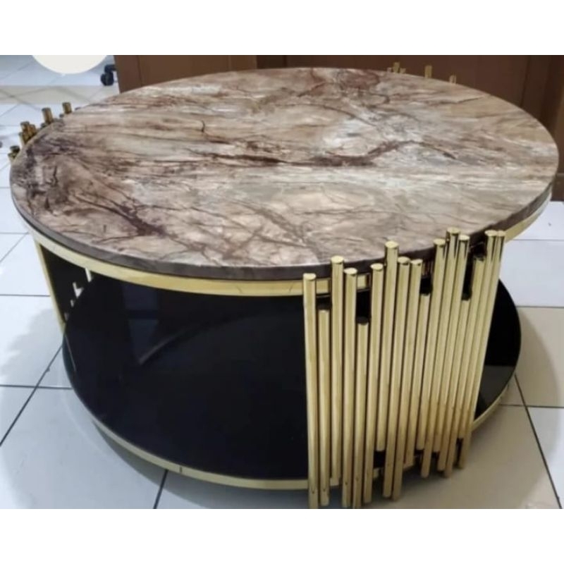 Jual Meja Oasis/Meja Ruang Tamu Garvani | Shopee Indonesia