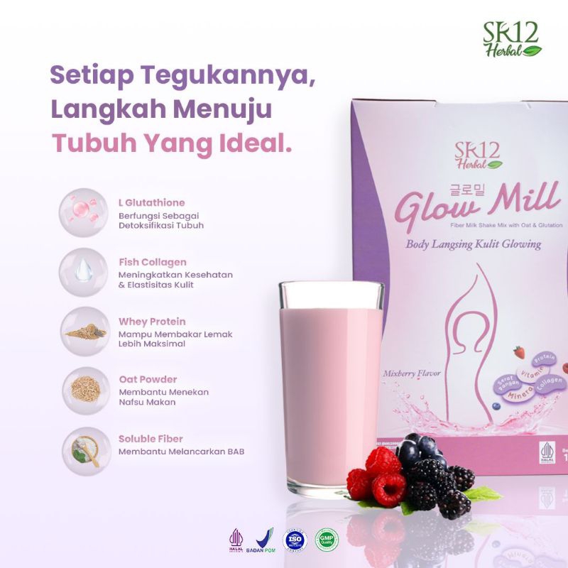 Jual GLOWMILL Minuman pelangsing sekaligus buat glowing | Shopee Indonesia