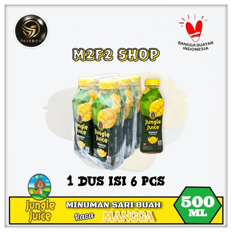 Jual Diamond Jungle Juice Mango | Jus Mangga Botol Pet - 500 ml ...
