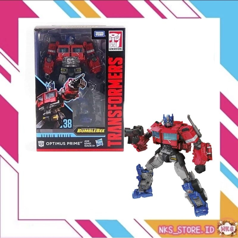 Jual Transformers Studio Series38 SS38 Optimus Prime Bumblebee Movie ...
