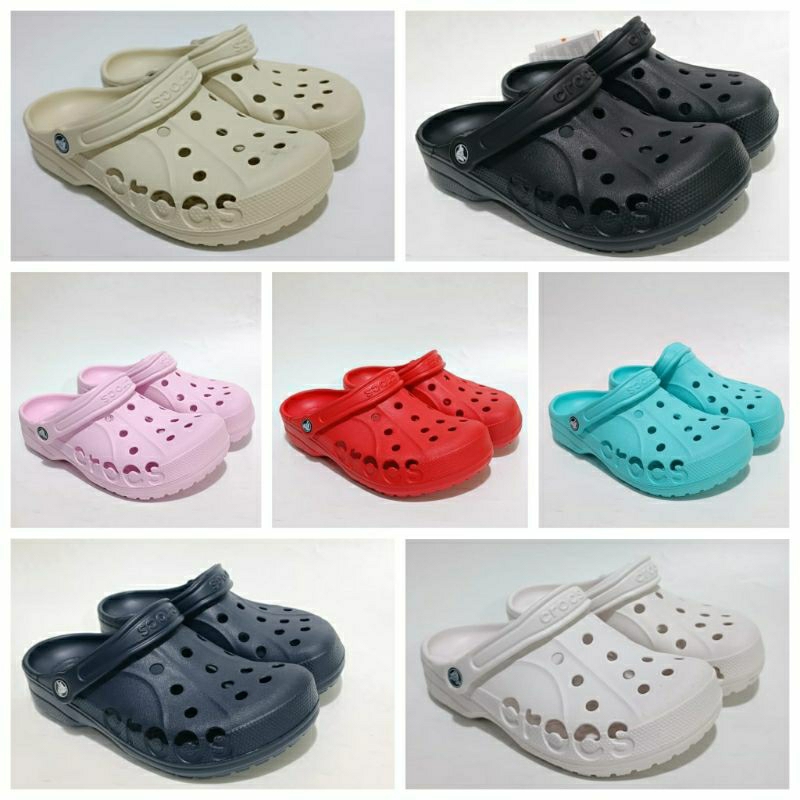Jual SANDAL CROCS CLASSIC BAYA COLORADO CLOG MEN WOMEN UNISEX | Shopee ...