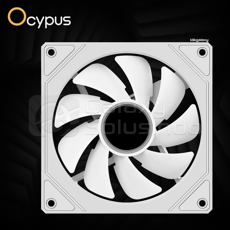 Jual OCYPUS GAMMA F12 ARGB 120mm Fan Case Black White | Shopee Indonesia