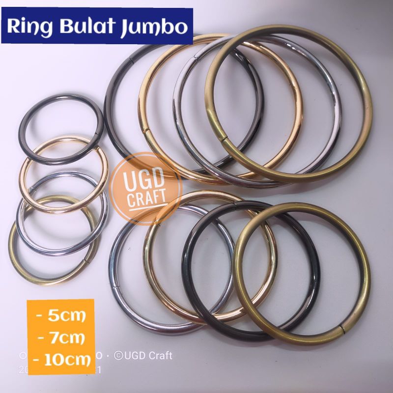 Jual Ring Bulat Jumbo 5cm - 10cm (1pc) | Shopee Indonesia