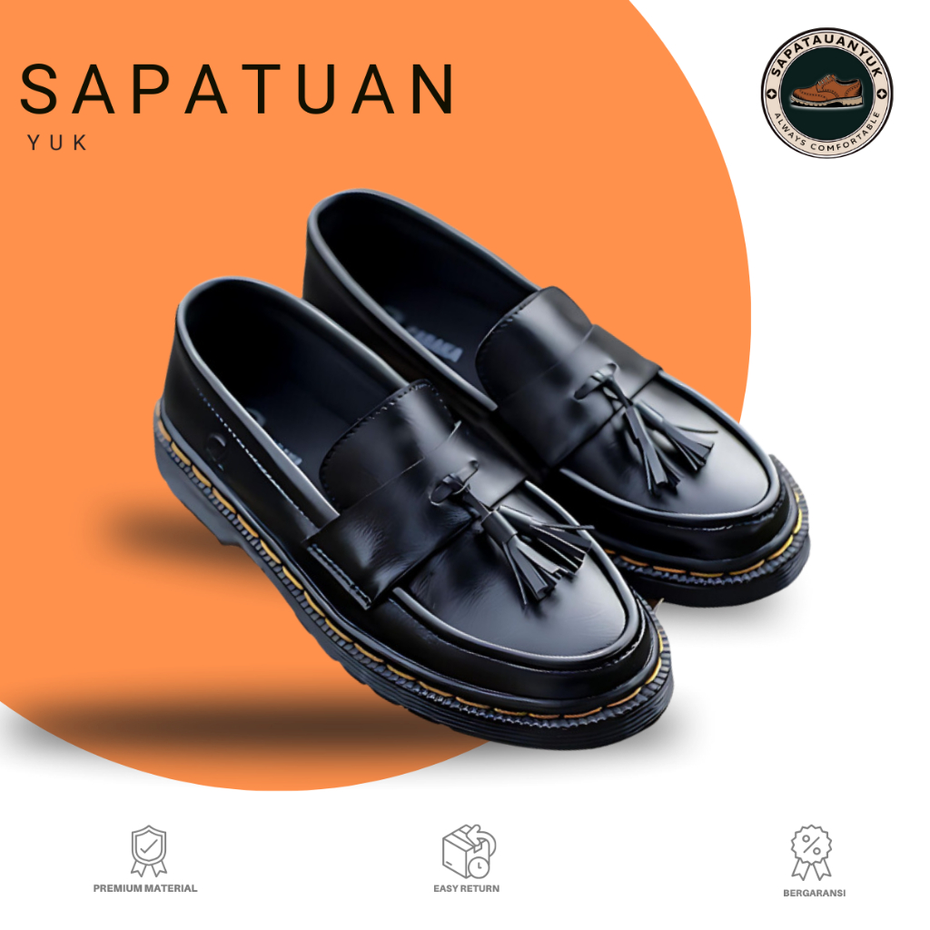 Jual Sepatu Slip On Loafers Docmart Pria dan wanita | Sepatu Docmart ...