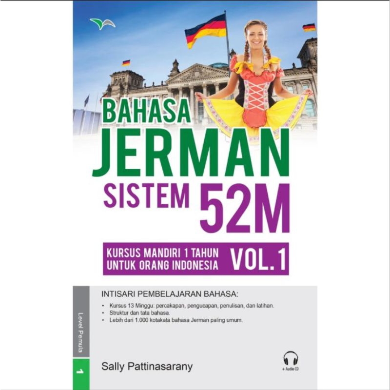 Jual Buku Bahasa Jerman Sistem 52M vol.1 + Audio | Shopee Indonesia