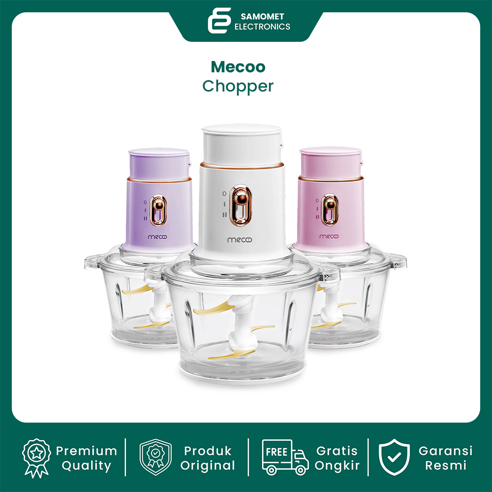 Jual MECOO Most Aesthetic 5 in 1 Antibacterial Odorless Chopper 250 Low ...