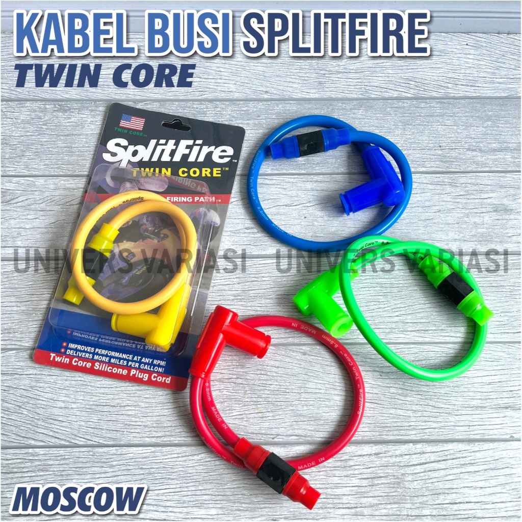 Jual KABEL BUSI WARNA SELANG BUSI KEPALA CANGKONG BUSI CANGKLONG TUTUP KOP BUSI KABEL SPLITFIRE ...