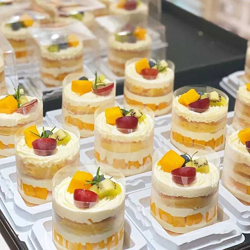 Jual MDLBake MIKA GARPU 10pcs PREMIUM KOREAN tray mika kue tart kue ...
