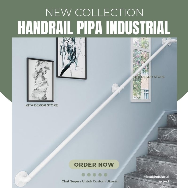 Jual Handrail Pipe Industrial / Banister Pipe Hydrant Concept ...