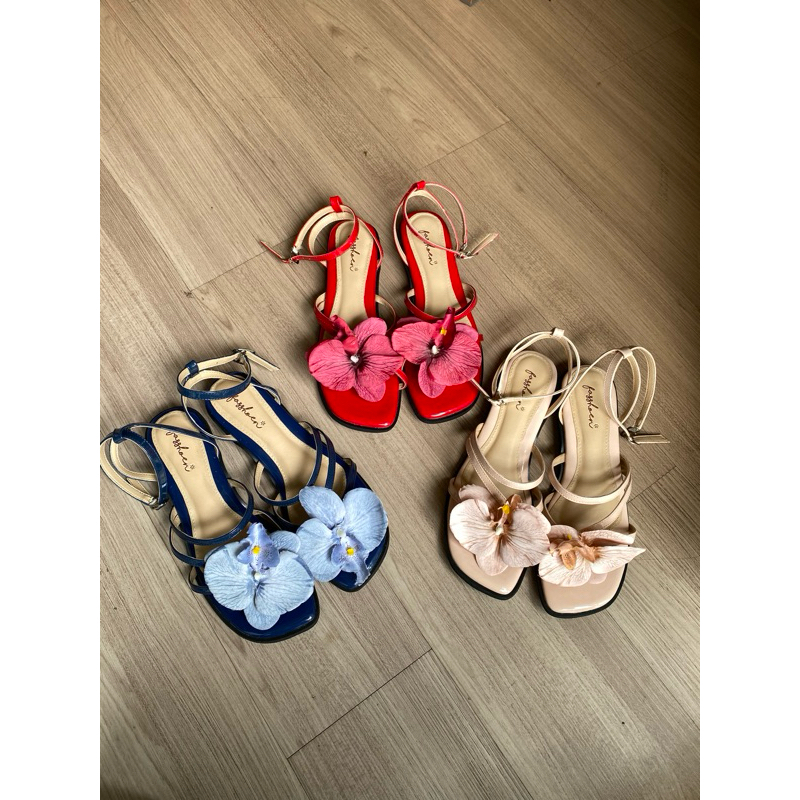 Jual Orchid Sandal - Sandal Wanita Bunga Anggrek | Shopee Indonesia