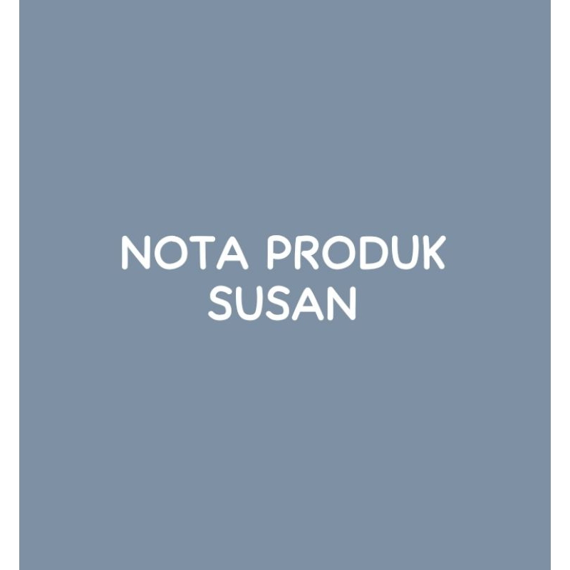 Jual Nota Produk PO Susan | Shopee Indonesia