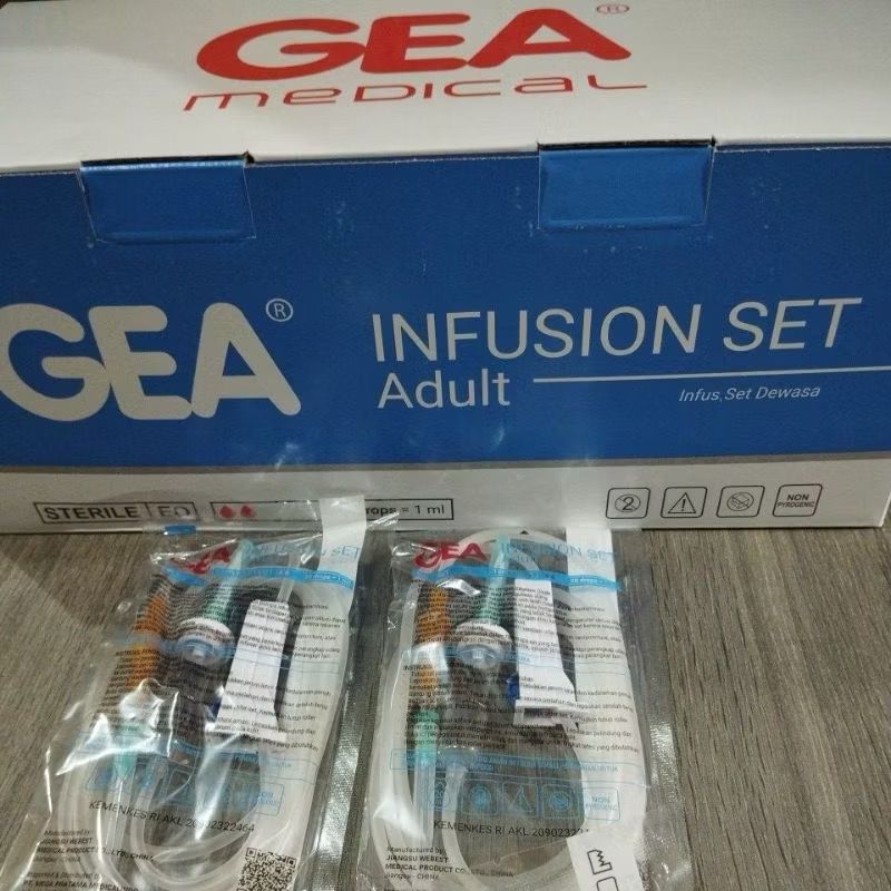 Jual Infuset / Selang Infus GEA | Shopee Indonesia